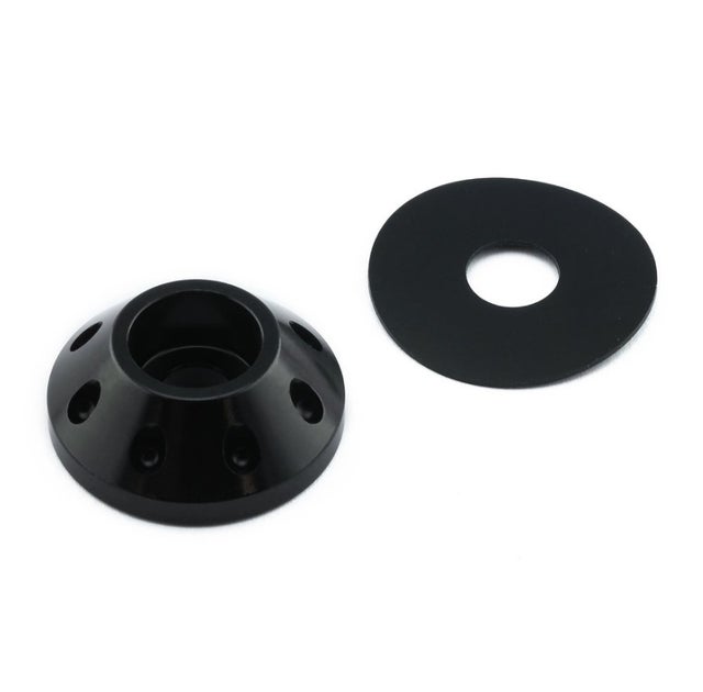 PRIKKA ALUMINIUM FLARED WASHER 26MM O/D FOR LPB8 BOLT PK X 5 BLACK ...